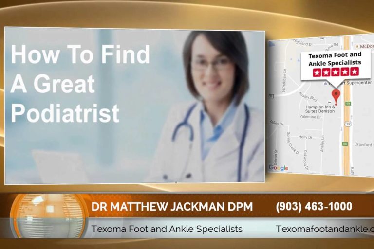 Texoma Foot and Ankle | Anna Foot and Ankle | Dr. Matthew Jackman